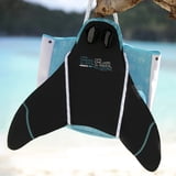Fin Fun Monofin JR, Kids Swim Training Fins, Buoyancy Neutral Neoprene ...