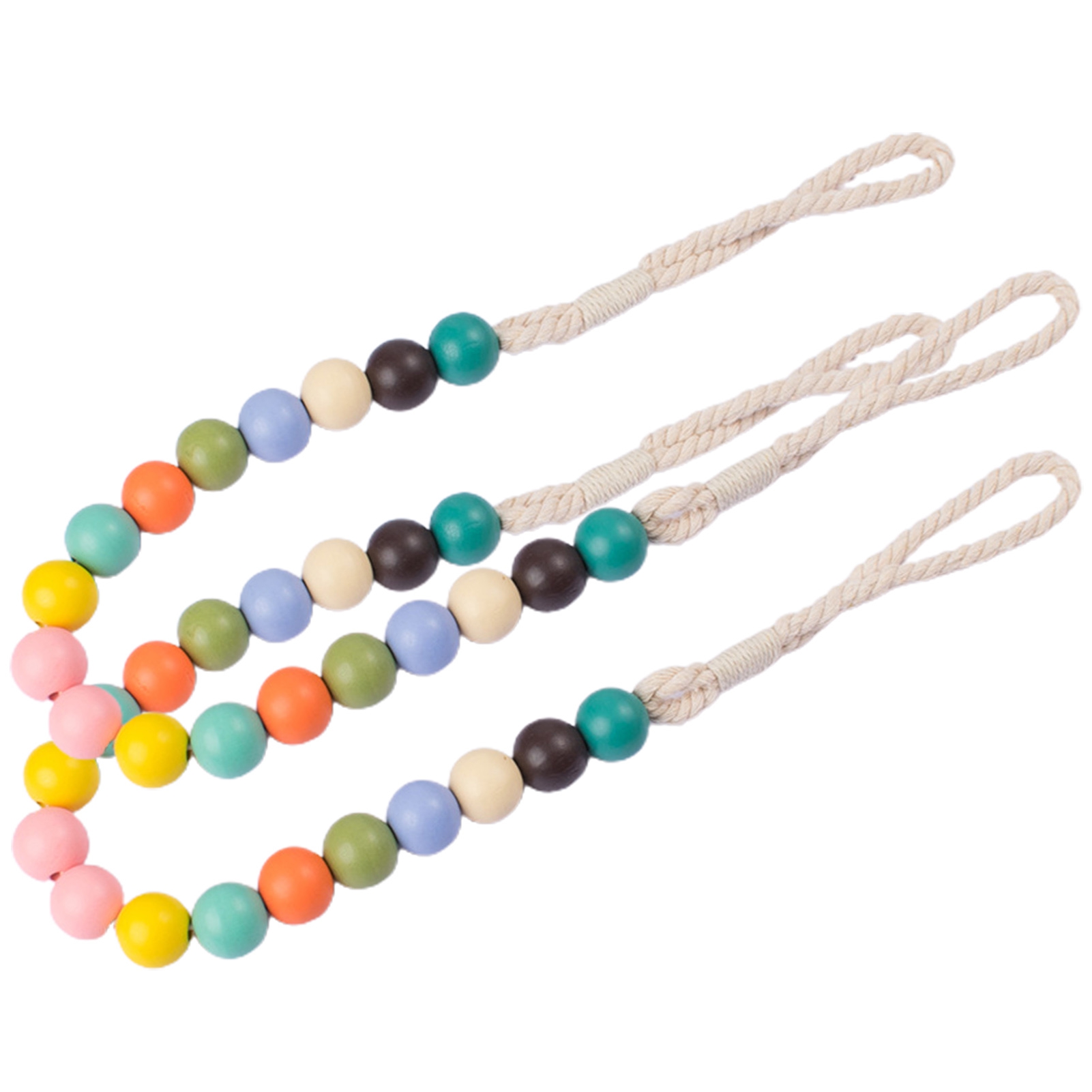 Trayknick 2Pcs Curtain Tieback Hand Weaving Rope Versatile Anti-Skid ...