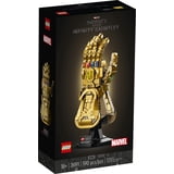 LEGO Marvel Infinity Gauntlet Thanos Glove Set 76191 with Stones, Adult ...