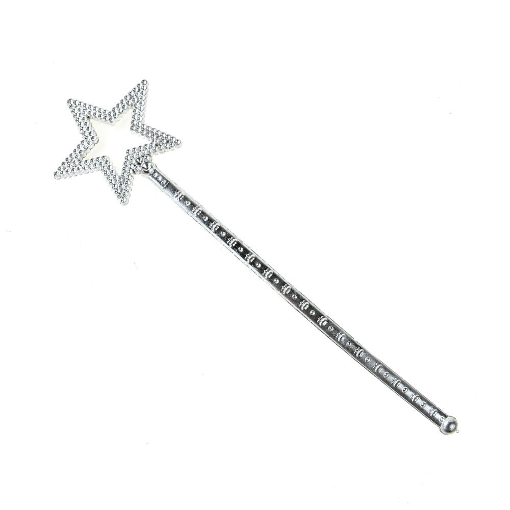 Little Princess Star Printed Scepter, Silver, 12-1/2-Inch - Walmart.com