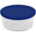 Pyrex 7 Cup Round Storage - Glass Food Storage Container - Walmart.com