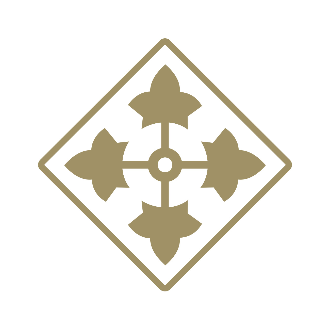 4th ID Infantry Division Sticker Decal Die Cut - Self Adhesive Vinyl ...