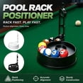 ABS Billiards Ball Training Tool, Triangular 15-Ball Positioner Rack ...