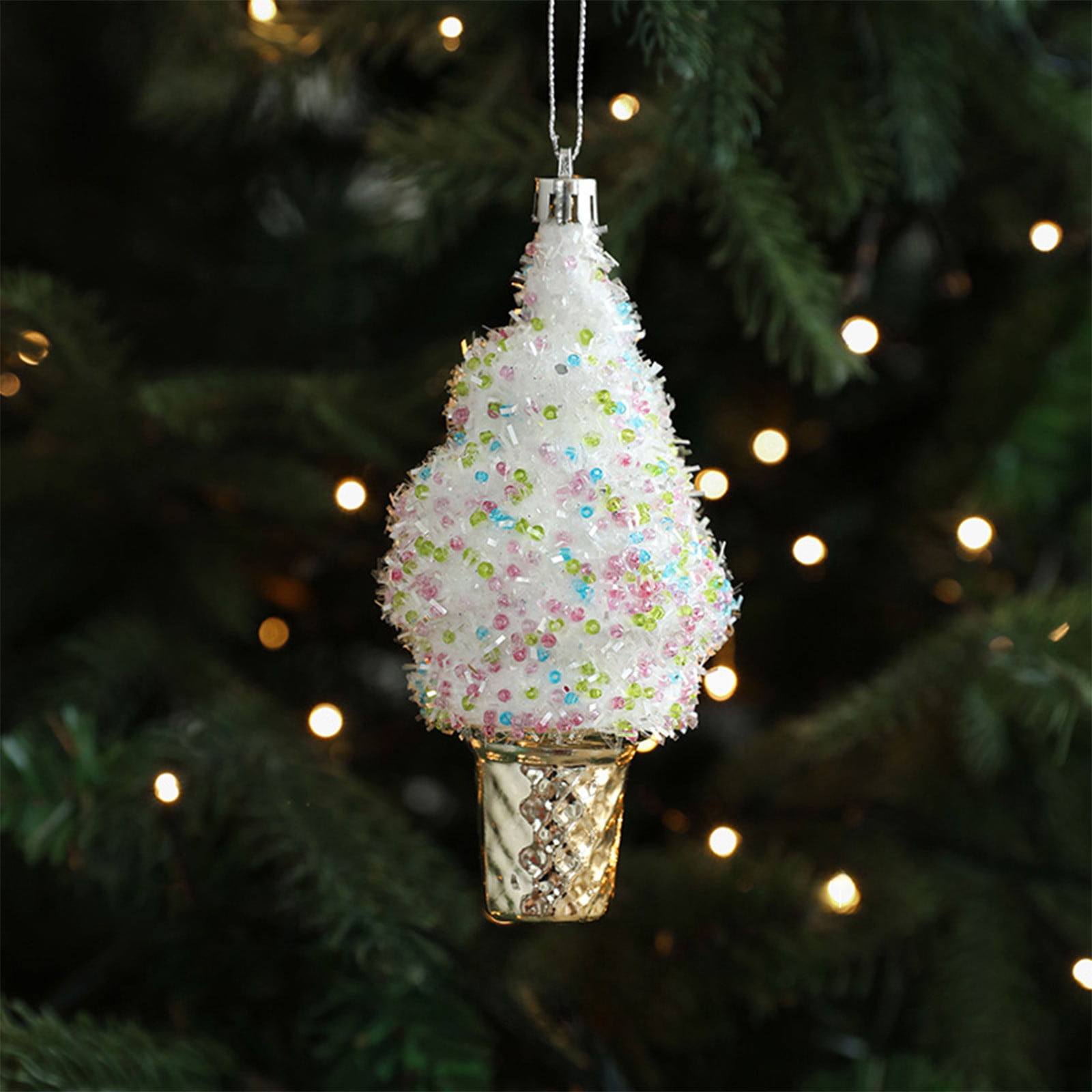 Click here for Maplenight Gold Christmas Tree Pendant - Durable P... prices