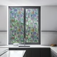 Privacy Window Film Decorative Frosted Glass Film Static Cling Opaque ... Privacy Window Film Decorative Frosted Glass Film Static Cling Opaque ...