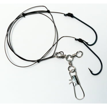 Sea Striker Fireball Bluefish Double Drop Fishing Rig, 3/4" Red ...