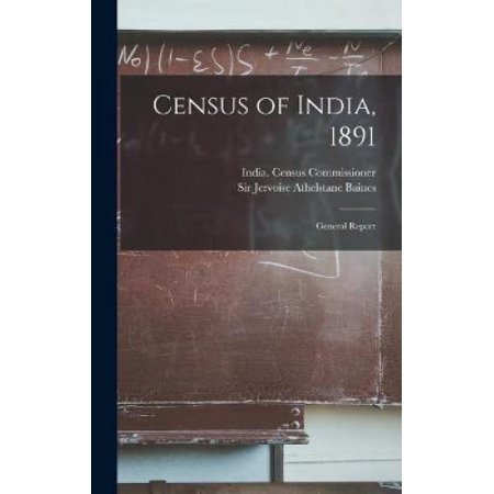 Census of India, 1891: General Report | Walmart Canada