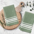 2pcs Bright Color 10 Green & White Gingham Kitchen Towels - Cute Frog ...