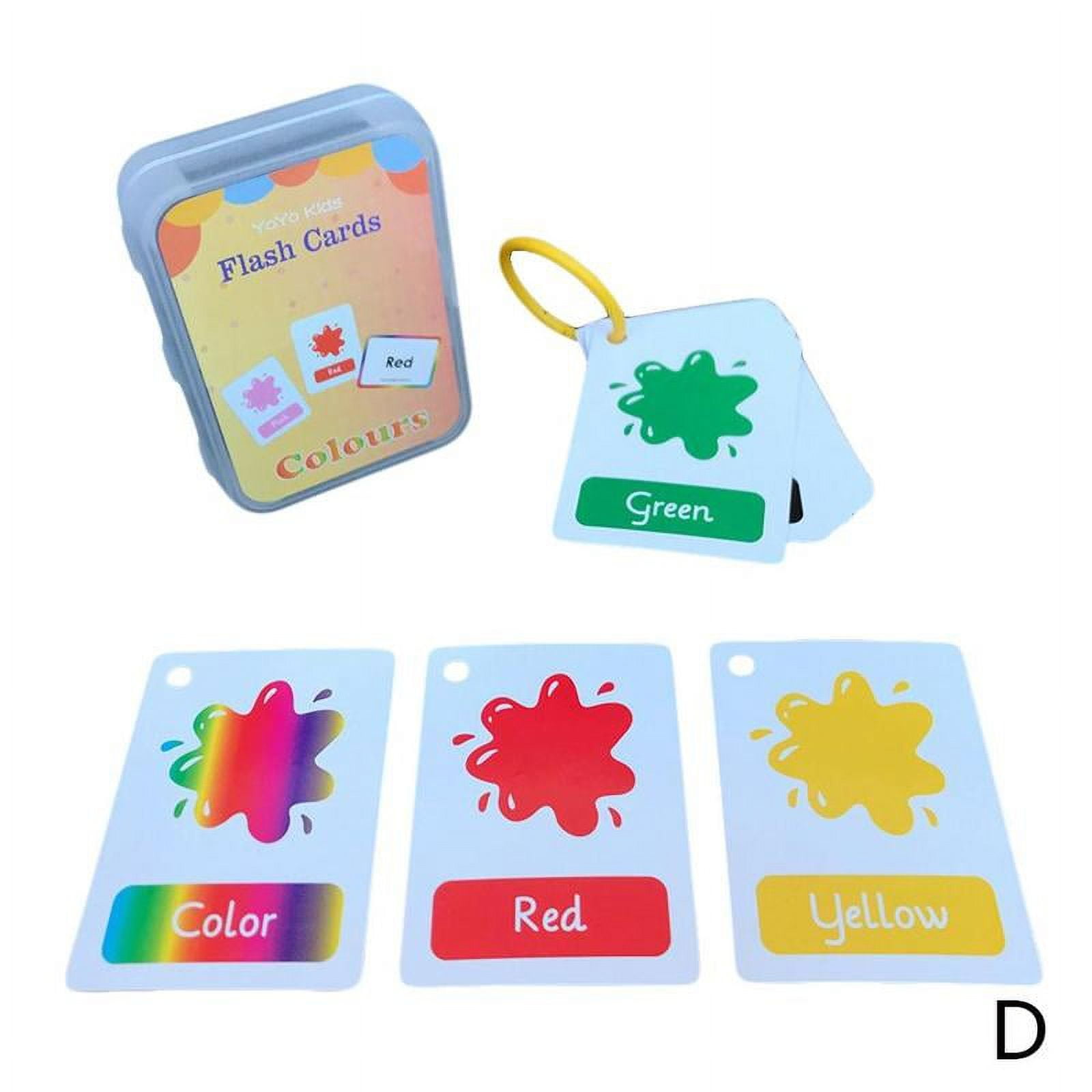Tarjetas didácticas para niños (números, colores, formas, alfabeto ...