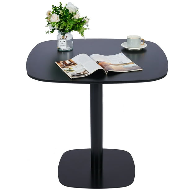 Bestco 32" Square Dining Table Tulip Table Small Pedestal Table for ...