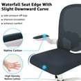 Lioncin Ergonomic Office Chair, Comfort Home Office Task Chair, Lumbar ...