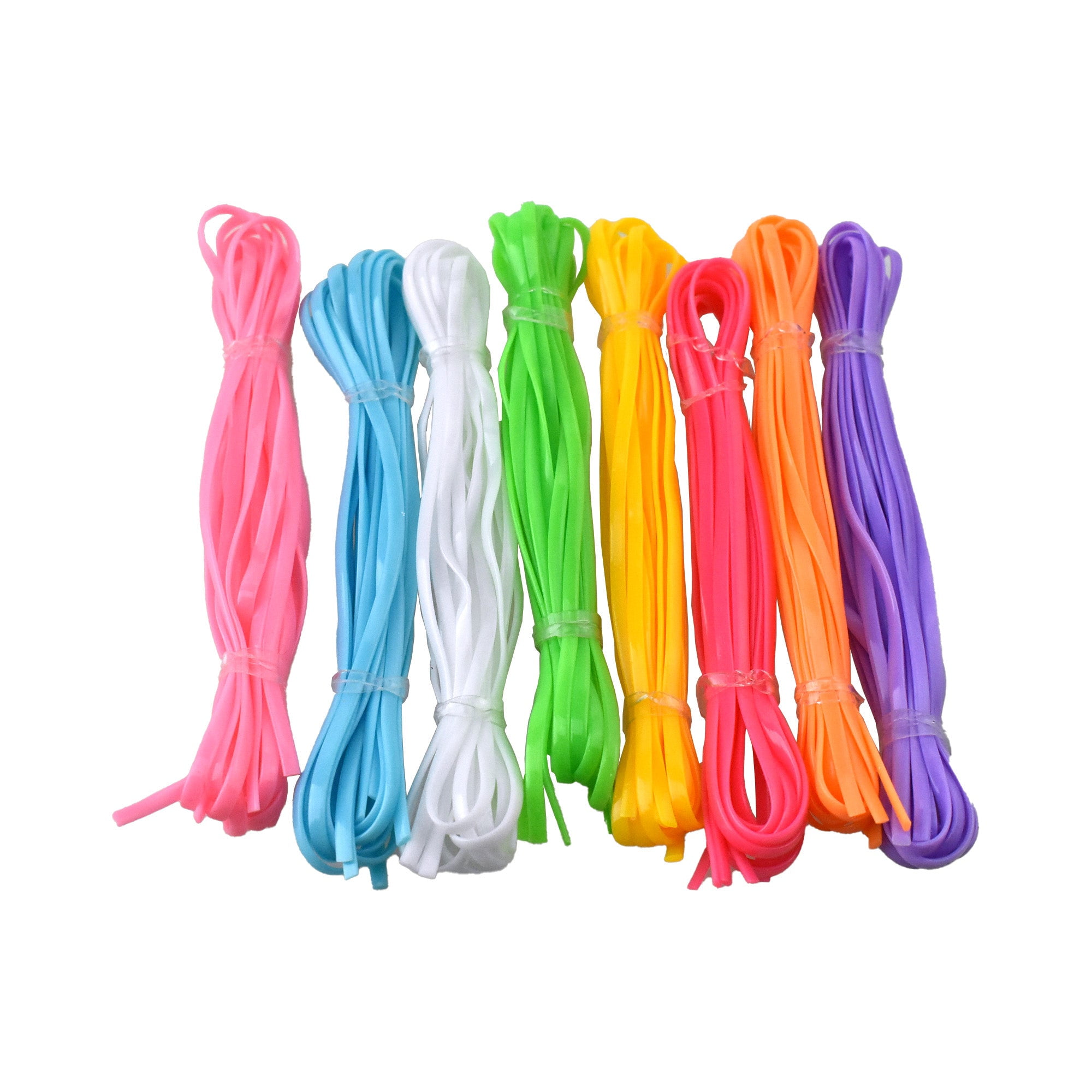 Homeford Pastel Plastic Craft Flat Lace Cord, Nylon Braided, 2.5ft Long ...