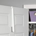 Hold N’ Storage Over the Door Retractable Clothes Hanger Valet Rod ...