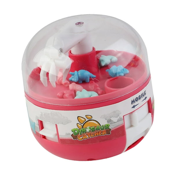 Kids Mini Doll Grabber Machine Improve Coordination Electric Dinosaur ...