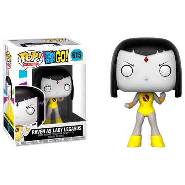Teen Titans Funko POP! Television Raven Vinyl Figure [Glow-in-the-Dark ...