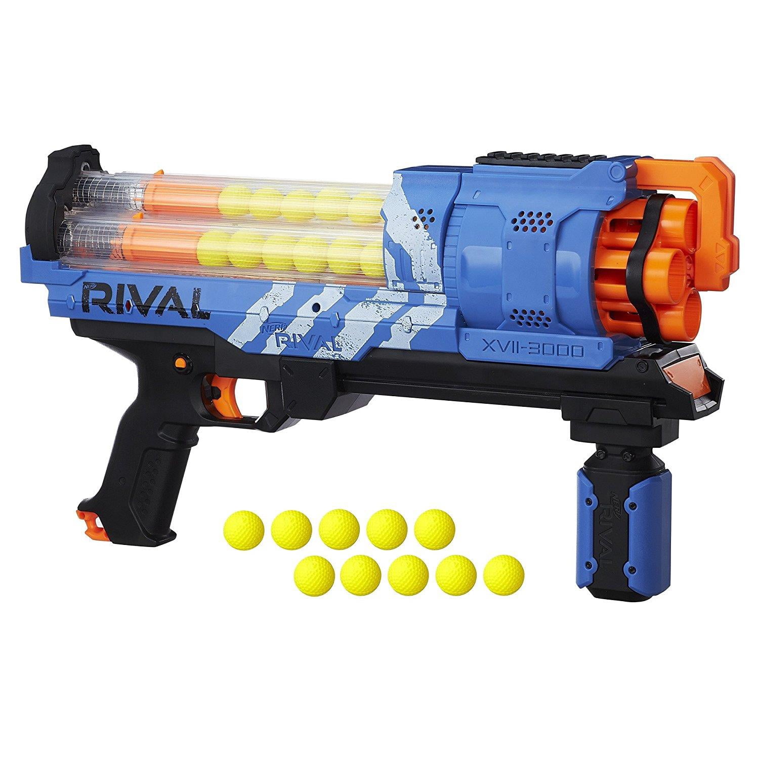 Nerf Rival Artemis XVII 3000 Blue Blaster With 30 Nerf Rival Rounds Nerf Rival Artemis XVII 3000 Blue Blaster With 30 Nerf Rival Rounds
