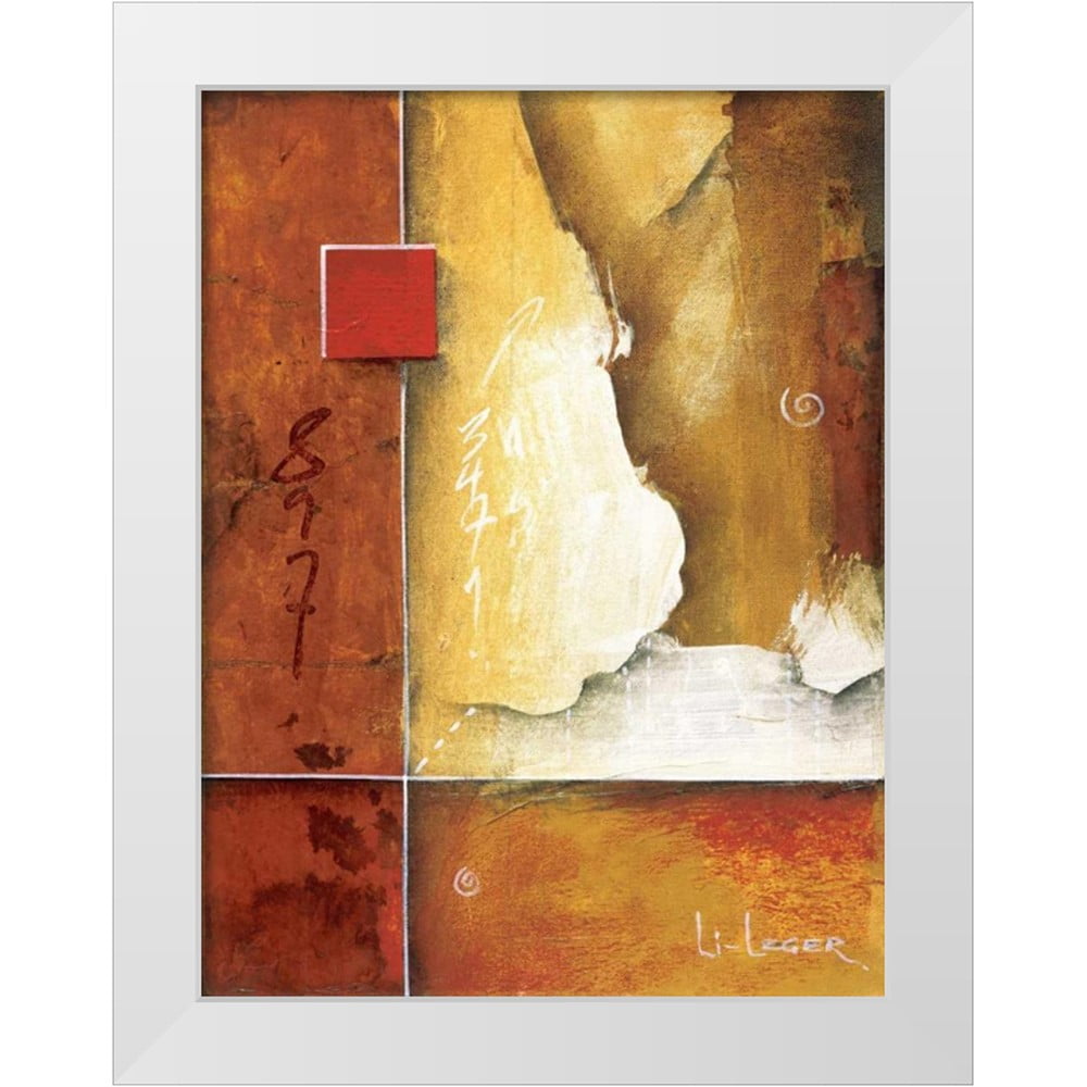 Li-Leger, Don 19x24 White Modern Wood Framed Museum Art Print Titled ...