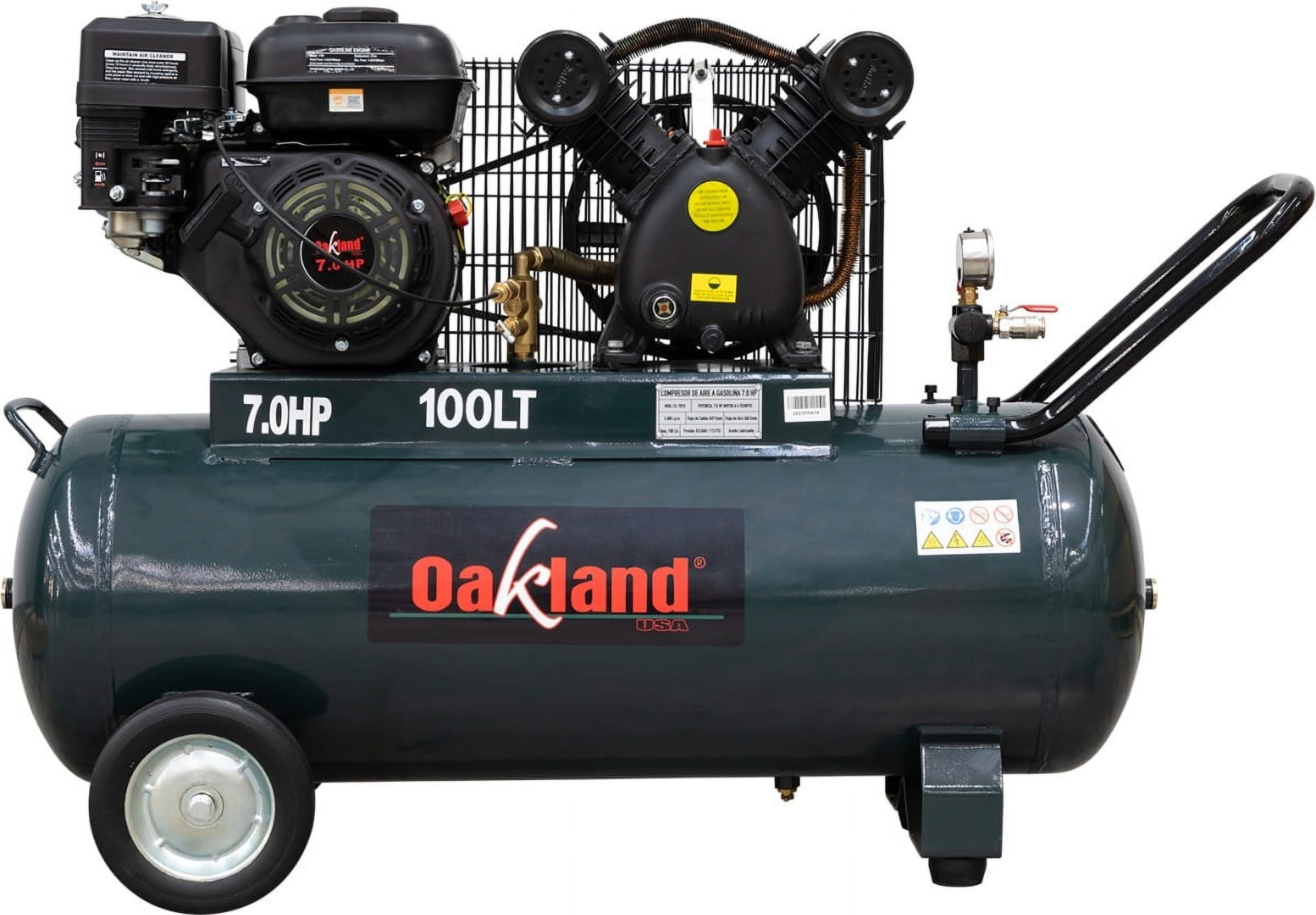 Compresor de Aire a Gasolina Oakland 7 HP 100L Modelo CG-7010 | Bodega ...