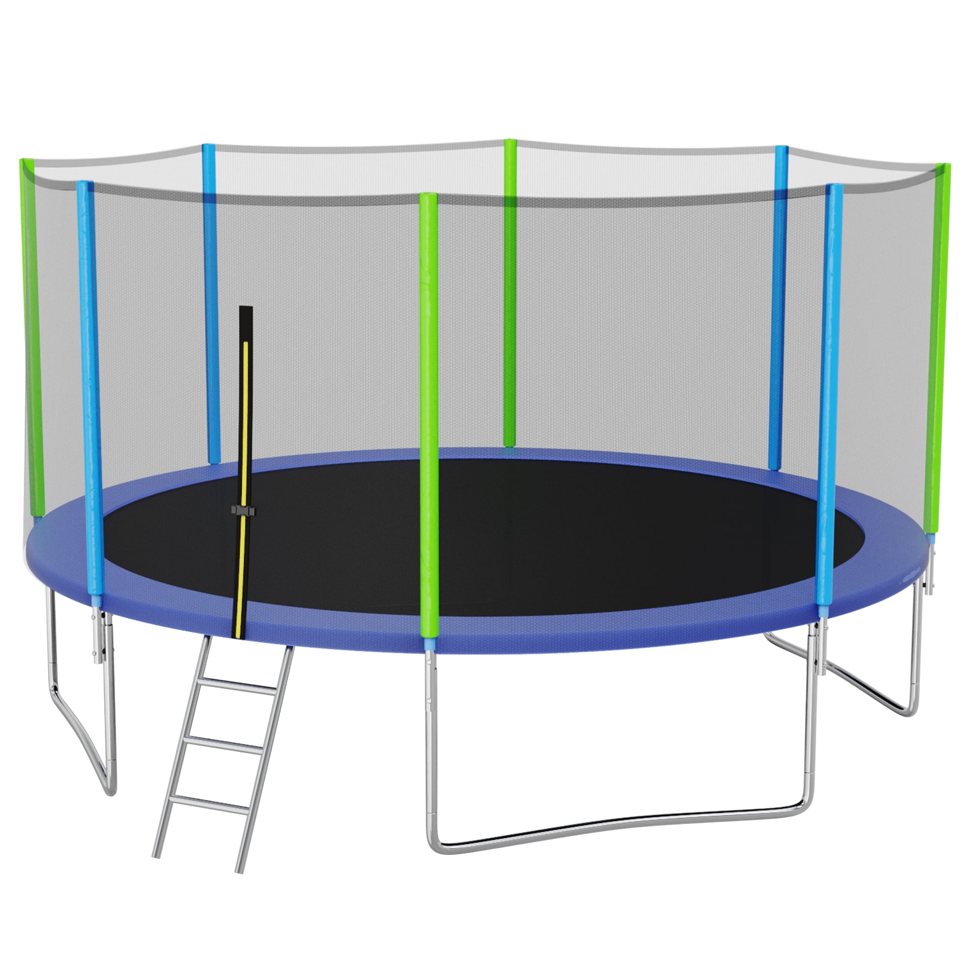 Elitezip 1000 LBS Trampoline 12 FT for Kids Adults, Heavy Duty Outdoor ...