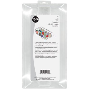 Darice 12 Compartment Clear Plastic Bead Box, 1 Each - Walmart.com