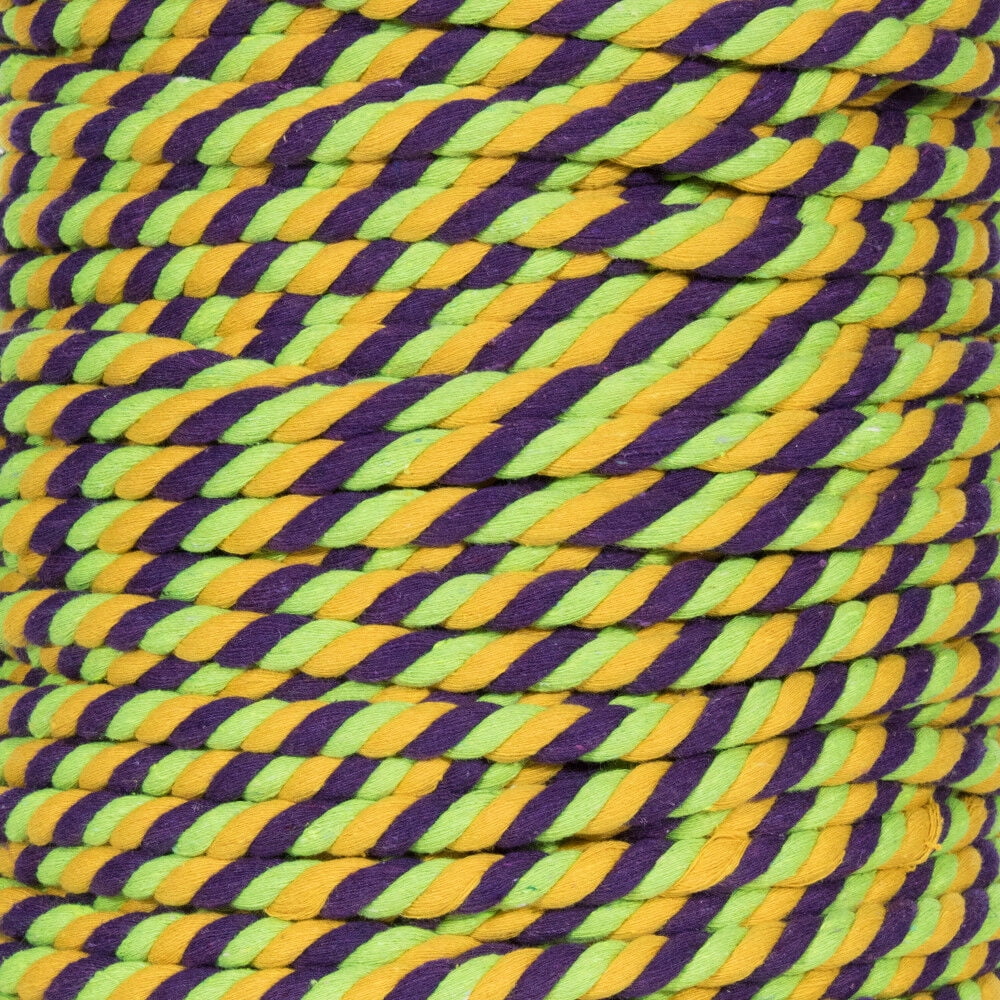 Premium Super Soft Colored Twisted Cotton Rope - 1/2" Diameter ...