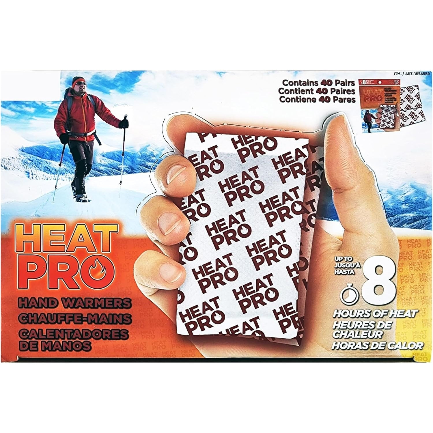 Click here for Heat Pro: Hand Warmers 8 Hours - 40 Pair Count [sp... prices