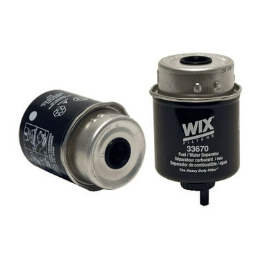 WIX Gas Filter Fuel/Water Separator 33583 with Enhanced Cellulose ...