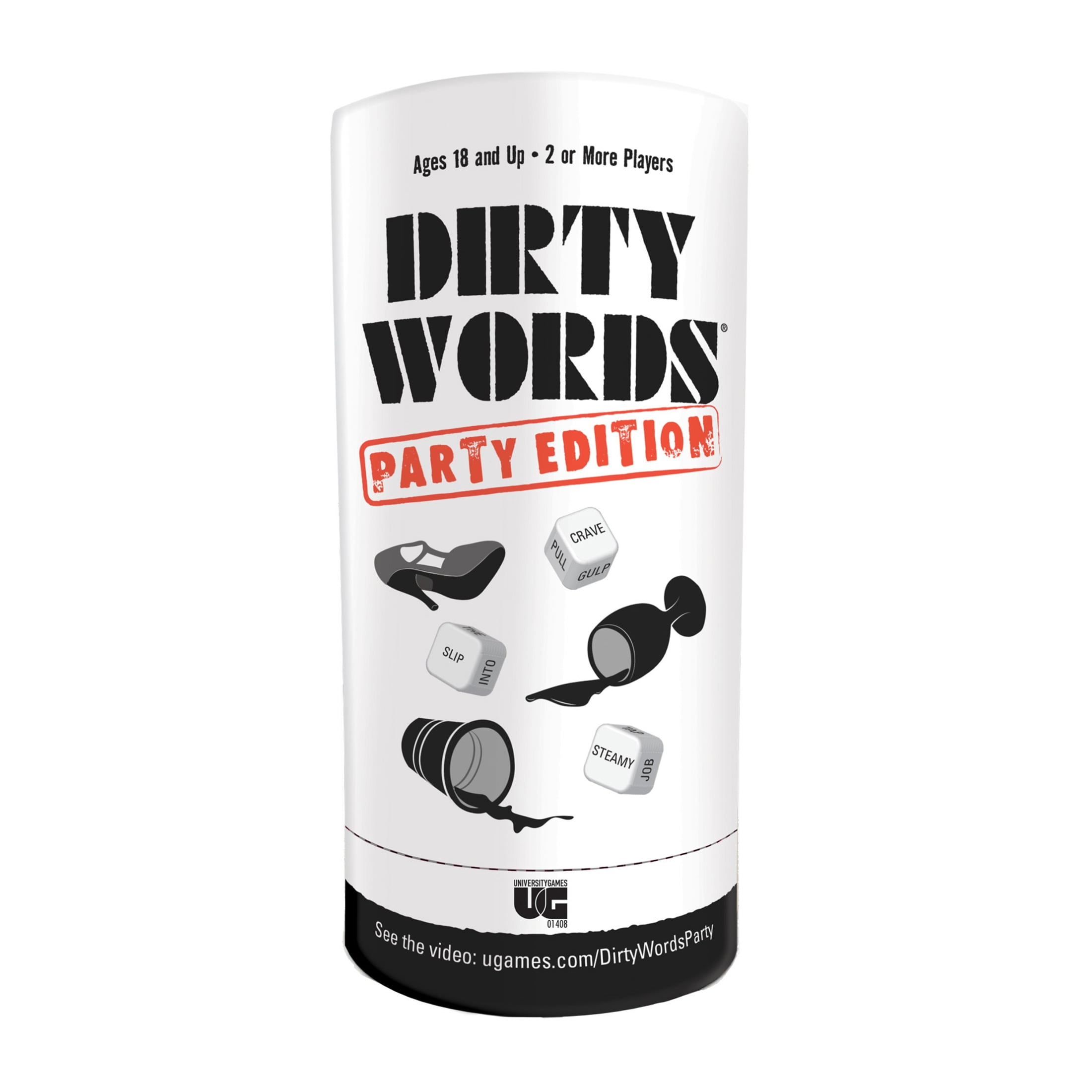 Dirty Words Party Game from University Games, 2 or More Players Ages 18 ...