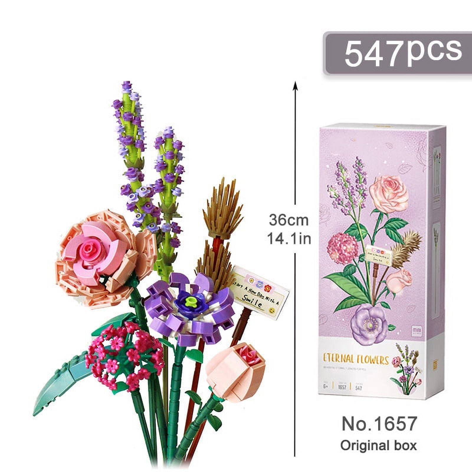 Click here for Grm Diy Flower Bouquet Building Blocks - Perfect H... prices