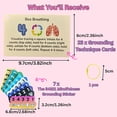 Grounding Cards & Stickers Set, for Teens & , 23 Coping Skills for with ...