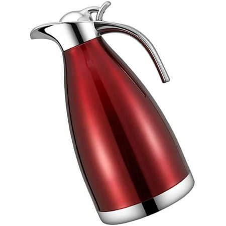 1. 5L Thermal Coffee Carafe with Handle Stainless Steel Water Kettle ...