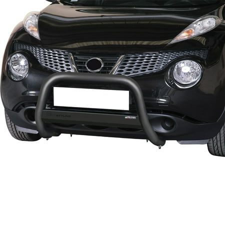 For Nissan Juke 2011-2017 Black S.Steel Bull Bar Front Bumper Grill ...