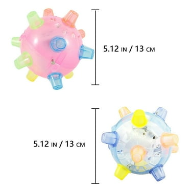 Sorrowso Interactive Dog Ball Toy Jumping Dancing Balls with Light ...