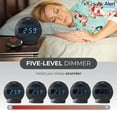 Sonic Alert - Sonic Bomb Alarm Clock, Bed Shaker Vibrator, Digital ...