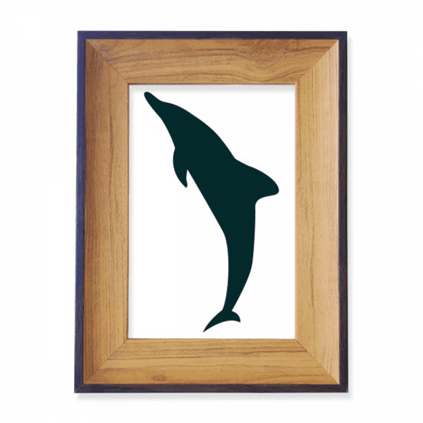 Blue Ocean Friendly Streamline Dolphin Photo Frame Exhibition Display ...