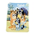 "Bluey Throw Blanket - Soft for Kids and Toddlers, Blue, 46"" x 60 ...