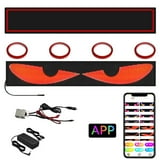 Programmable LED Windshield Eyes - App-Controlled Animated Car/Truck ...