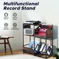 Record Player Stand, Wood Turntable Stand With Record Storage, Record ...