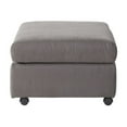 Roundhill Furniture Enda Oversized Living Room Pillow Back Cuddler Arm ...