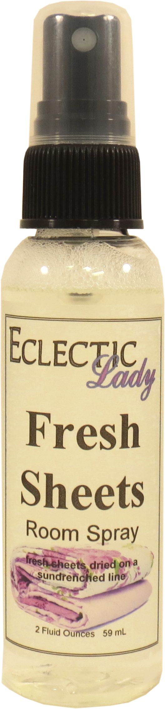 Fresh Sheets Room Spray by Eclectic Lady, 2 Ounces, Fragrant Aromatic ...