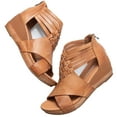 Antelope Women's Tavi Leather Wedge Sandals - Walmart.com