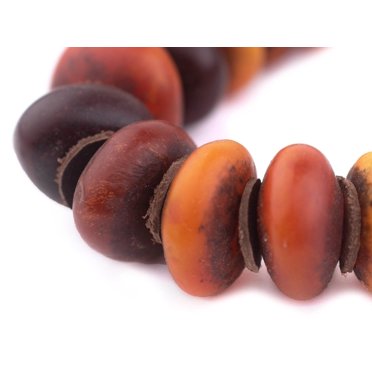 TheBeadChest Moroccan Amber Resin Beads: Berber Tribal North African ...