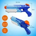 D-FantiX Water Blaster Guns, 2 Pack 300CC, Long Range, High Capacity ...