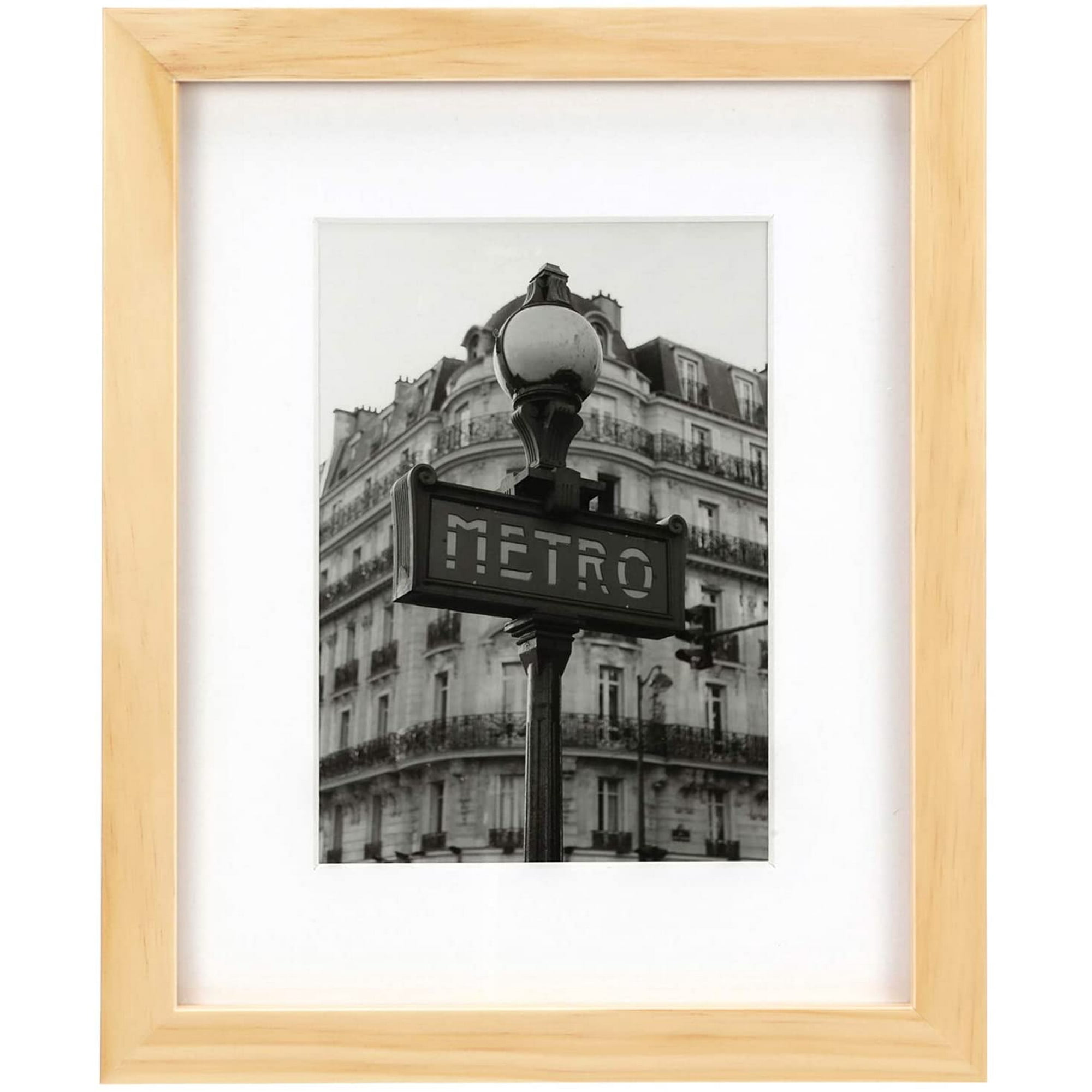 Click here for Leining Tempered Glass 8x10 Picture Frame Solid Wo... prices