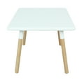 ACEssentials Kids Table and Stool Set Sturdy MDF Beech Wood - Walmart.com