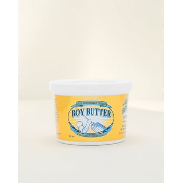Boy Butter Original - 16 oz Coconut Oil Based Personal Lubricating Body ...