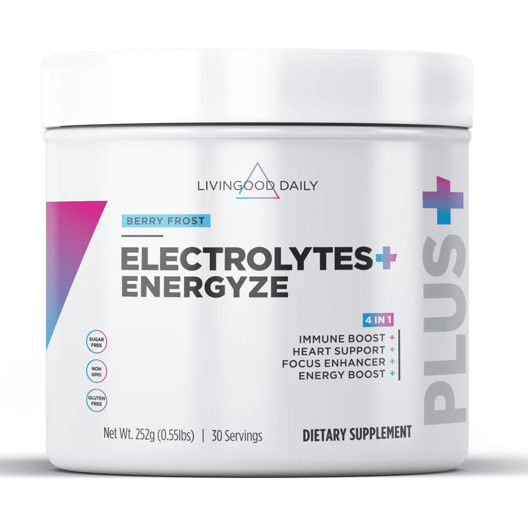 Livingood Daily Electrolytes + Energyze - Berry Frost Electrolyte ...