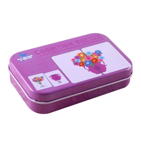 EAGLE Universal Children Cognitive Card With Iron Carry Box Baby ...