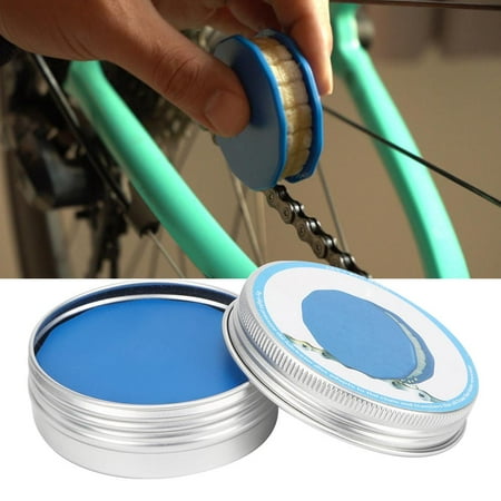 Qiilu Bicycle Chain Oiler Gadget Magnet Lubricating Cycling Gear Roller ...