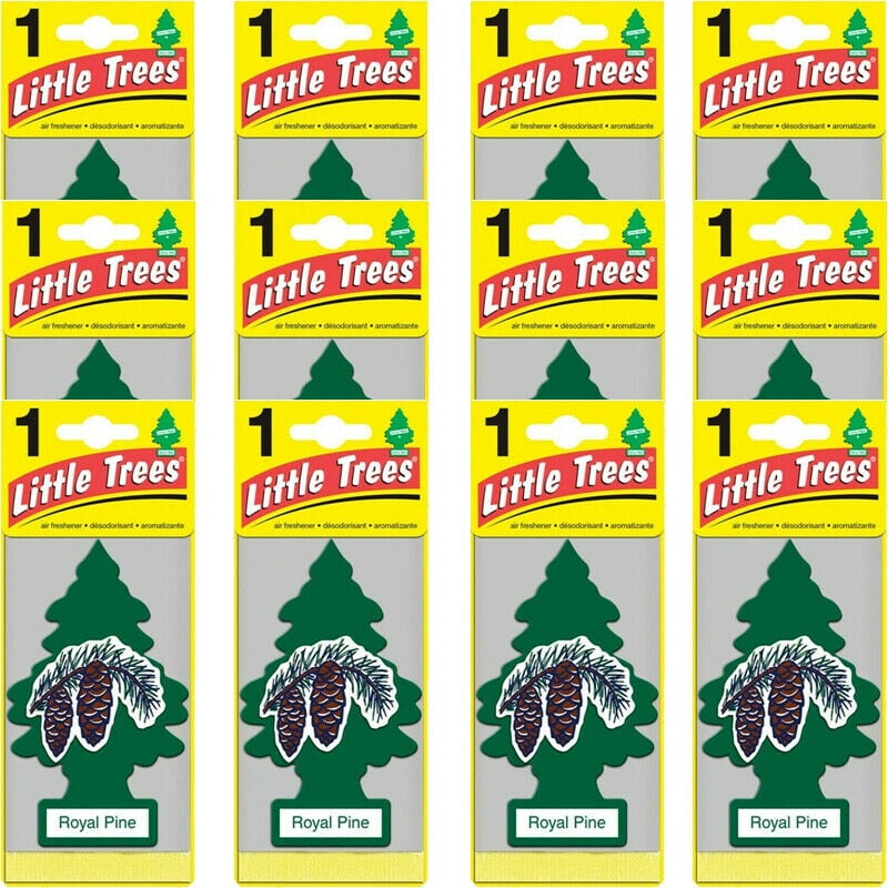 Little Trees Royal Pine Car Air Fresheners, Pack of 12 - Walmart.com